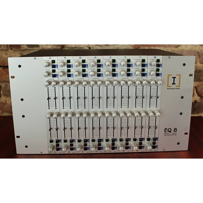 Interphase Audio EQ 8-R 8-Channel Equalizer | Reverb