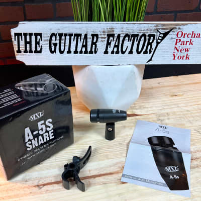 MXL A-5S Dynamic Snare Microphone w/ Mounting Clip | Reverb