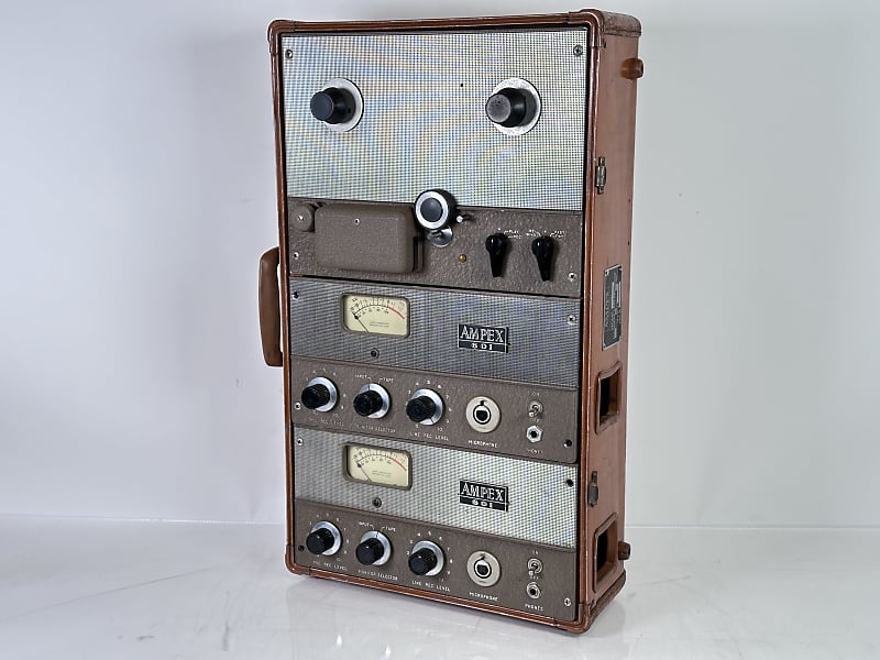 Vintage Ampex 600 / 601 Magnetic Tape Recorder Stereo Tube | Reverb