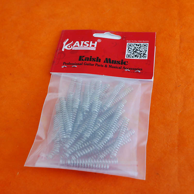 50pcs LONG Sized Humbucker Pickup Mounting Springs Nickel | Reverb