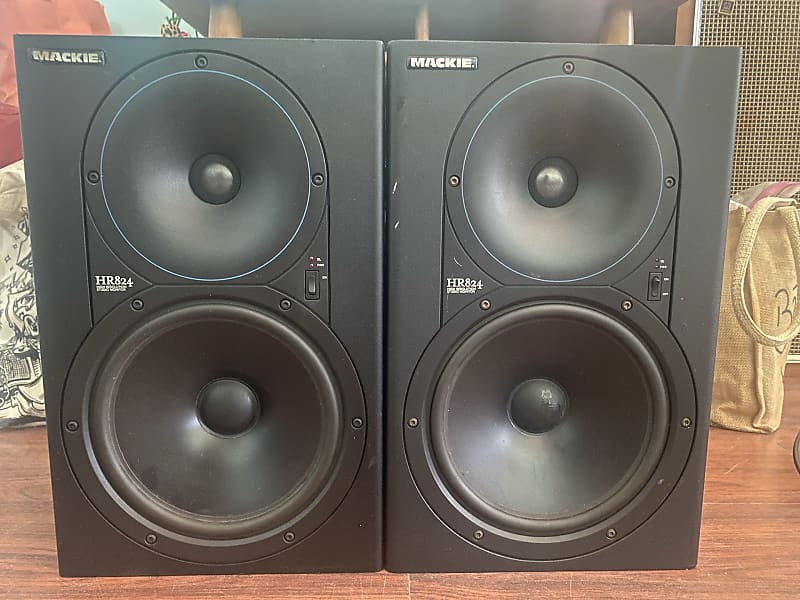 Mackie HR824 8" Active Studio Monitors (Pair) 1997 - 2007 - | Reverb