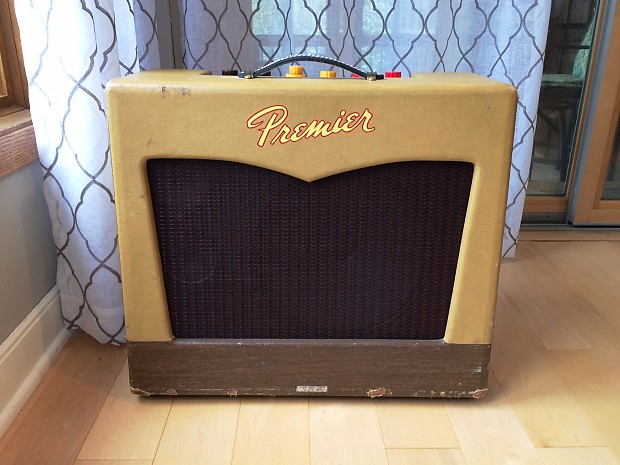 Vintage Premier Model 71 Guitar Tube Amp - 1959 | Reverb