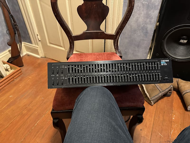 Boss Ge 231 graphic eq - Black | Reverb