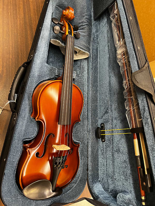 SanMarco DVN-200 1/4 Violin 2020, with 4 fine tuners, bow and | Reverb