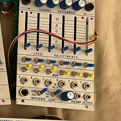 Buchla 207 Clone - Mixer / Preamplifier | Reverb