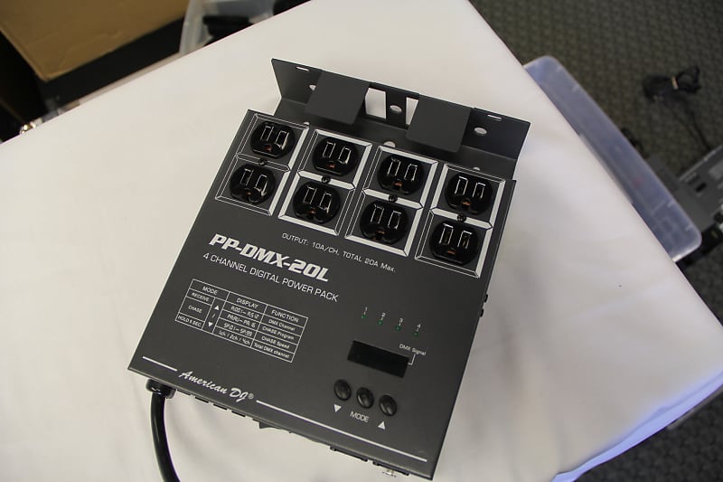 American DJ PP-DMX20L | 4 channel DMX Power Pack | Reverb