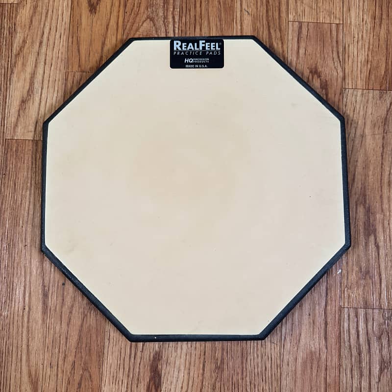 HQ Percussion 12" RealFeel Single Sided Practice Pad 1st | Reverb