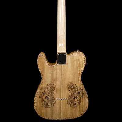 Custom Built Telecaster-Style Electric Guitar Hand-Carved | Reverb