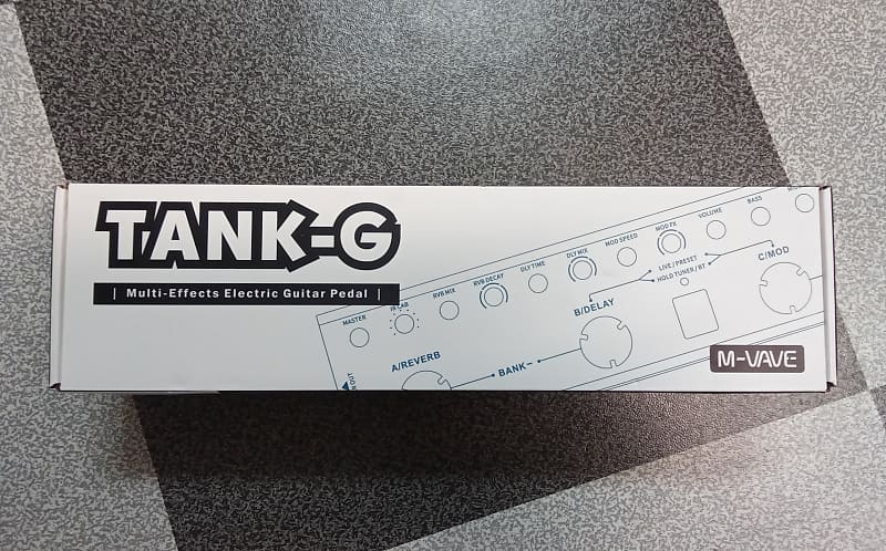 M Vave Tank G Rechargeable Multi Effects Pedal | Reverb Australia