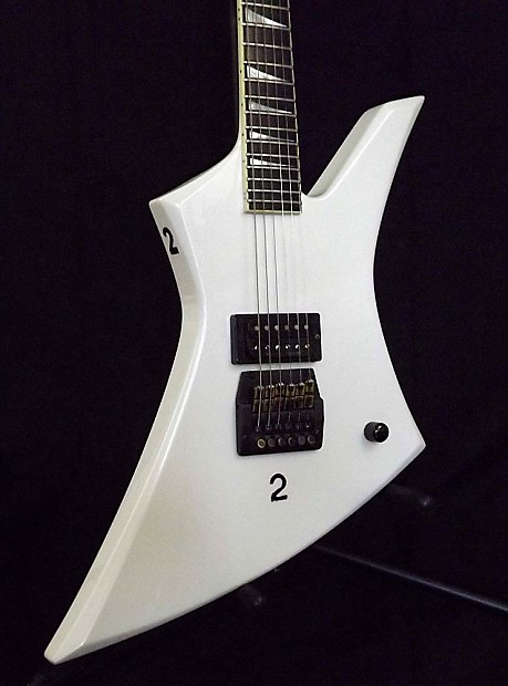 Jackson Kelly XL - Marty Friedman Owned 1996 Pearl White | Reverb