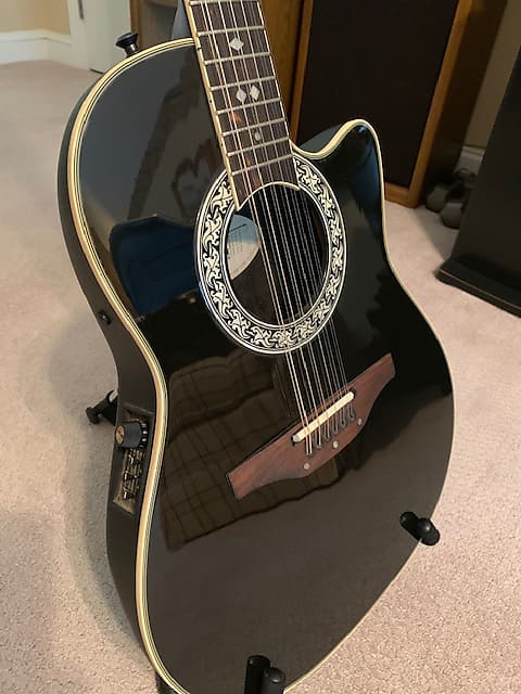 OVATION LEGEND 12-STRING Black | Reverb