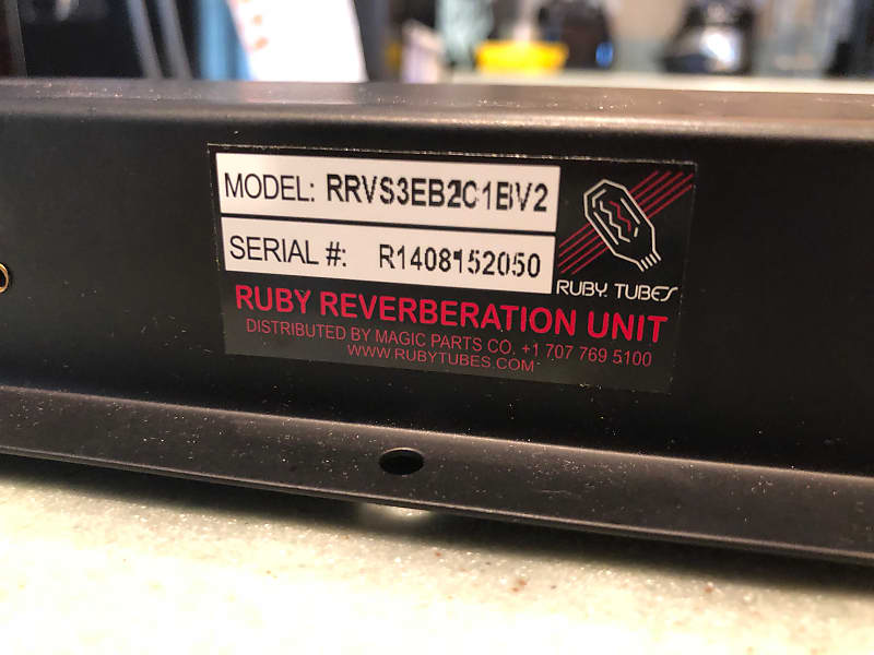 Ruby Reverb Tank (RRVS3EB2C1BV2) | Reverb