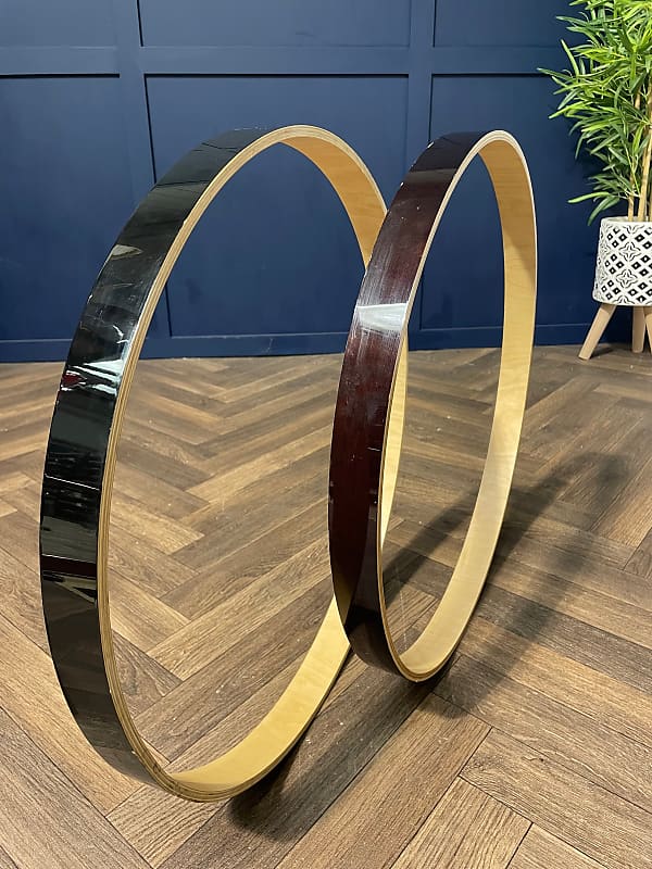 TAMA Superstar Birch Bass Drum 22” Wooden Hoops Rims Hardware | Reverb