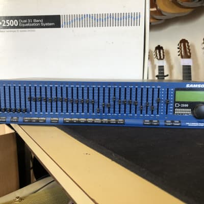Samson D-1500 + D-2500 RTA / Spectrum Analyzer / EQ et | Reverb France