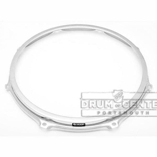 S-hoop Drum Hoops : 16" 8 Hole Chrome/Steel | Reverb UK