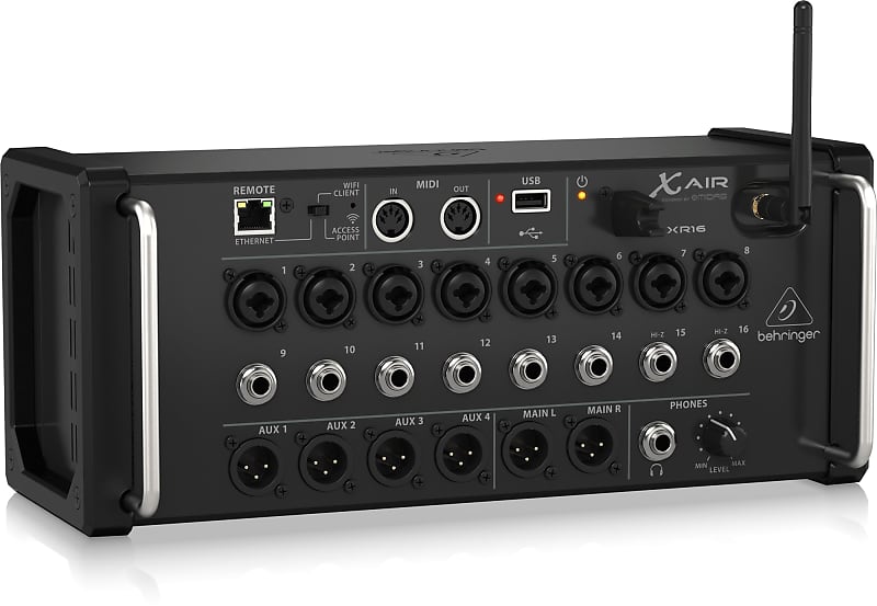 Behringer XR16 16 input Digital Stagebox Mixers Integrated | Reverb