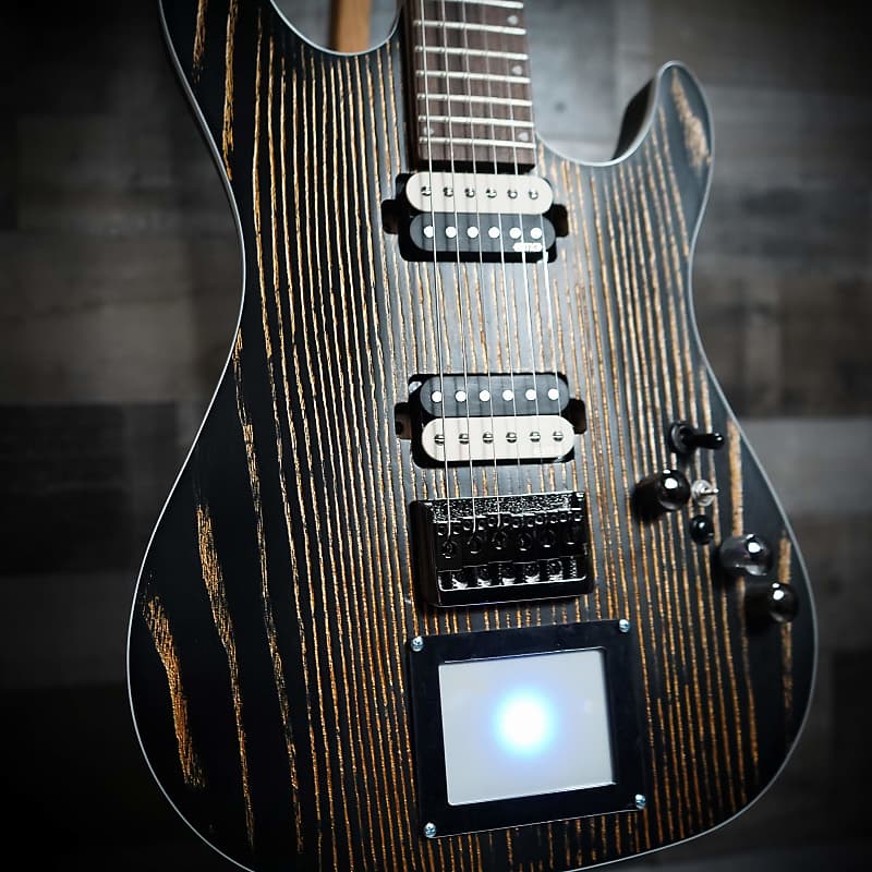 Cort KX300 Etched Gold Electric Guitar w/Kaoss Pad and EMG | Reverb