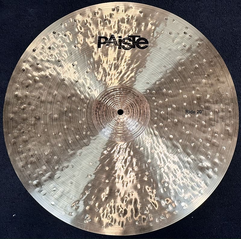 Paiste 20" Prototype Ride Cymbal - 2206g | Reverb