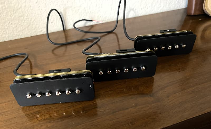 GFS P90-sized Gold Foil Pickups - Set of 3 | Reverb