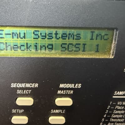 E-MU Systems EMAX II model 2213 16 Bit Digital Sound System | Reverb