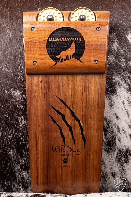 Wild Dog Blackwolf Stomp Box with Jingles - 250524 | Reverb