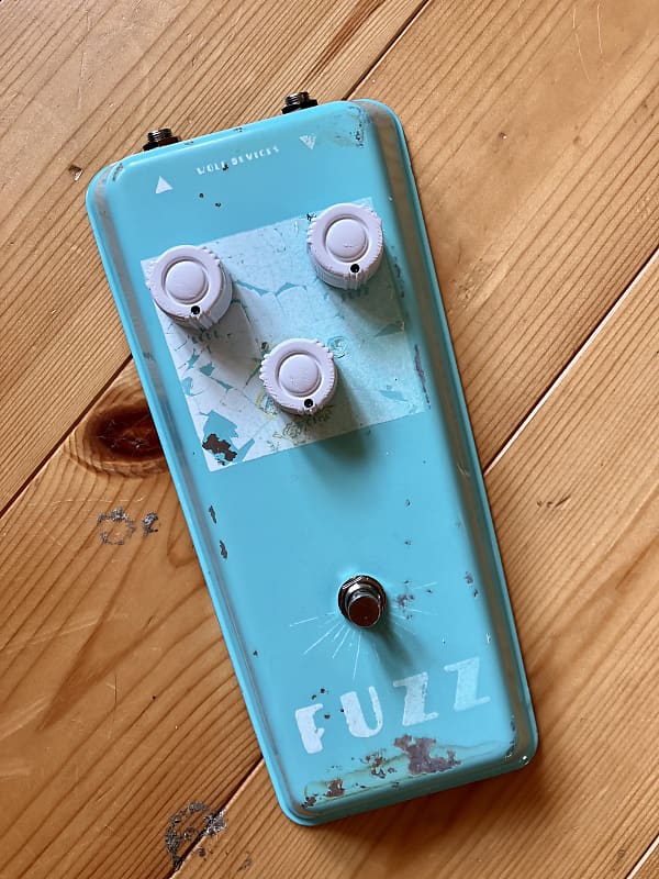 Wolf Devices / Fuzz MK 1.5 / Heavy aged Seaform green (Fuzz | Reverb
