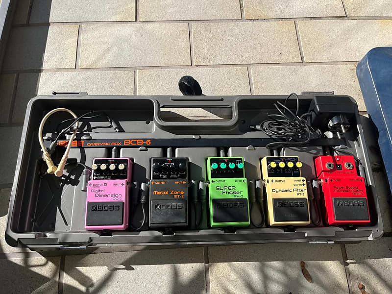 Boss Japan pedalboard Digital Dimensions, MT 2, Ph2, FT2,psm5 | Reverb