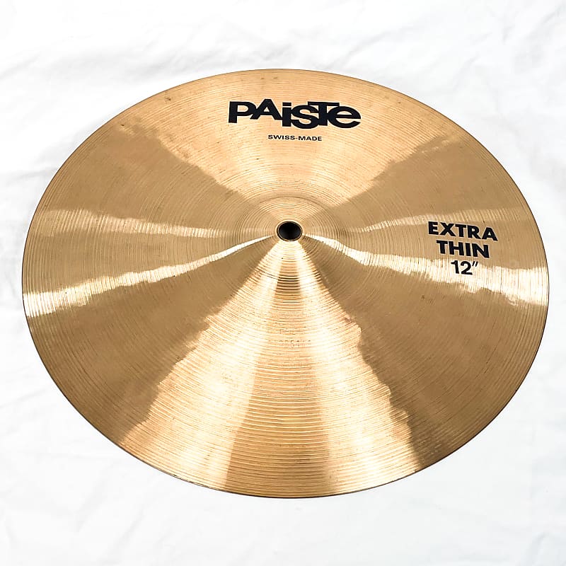 Paiste 12" Prototype Extra Thin Splash 2020s - traditional | Reverb