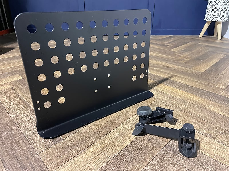 Music Stand Clip On Sheet Music / Drum Hardware #KM5 | Reverb