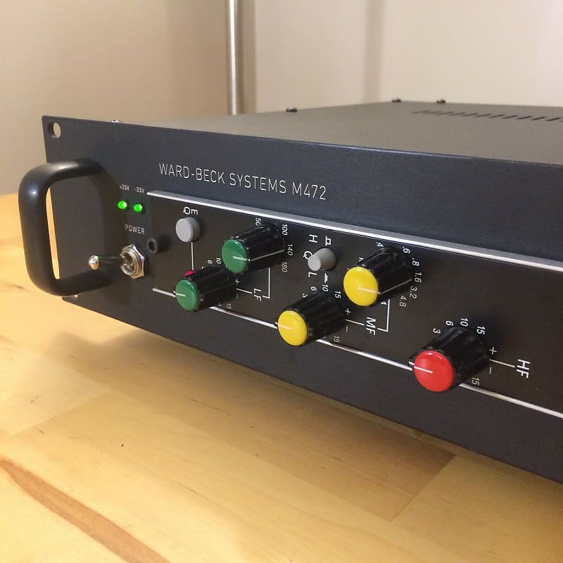Ward-Beck Systems M472 EQ Pair Racked | Reverb