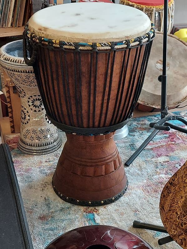 Fullsize Djembe Drum from the Ivory Coast-tuned regular | Reverb