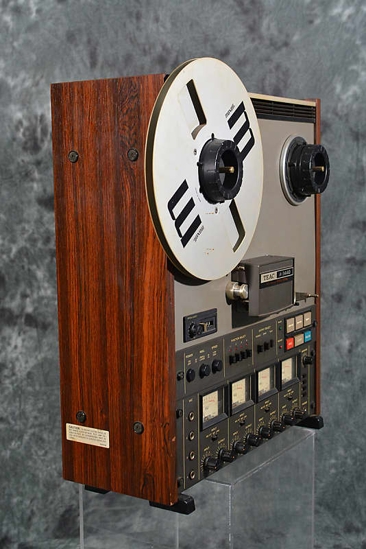 Teac A-3440 Vintage 80s 4 Track 1/4" Reel Recorder Tested w | Reverb