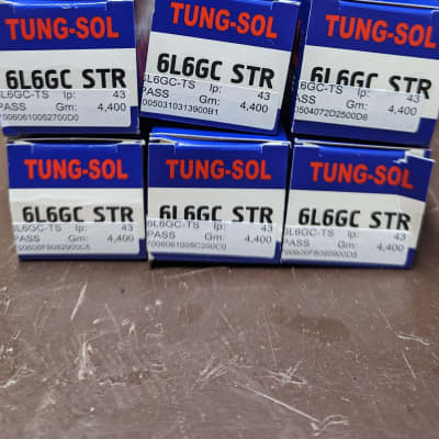 Tung-Sol 6L6GC STR- 2022 | Reverb