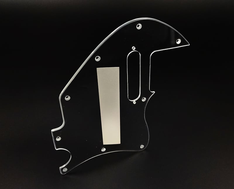 clear acrylic cropped pickguard for MERLE HAGGARD | Reverb Canada