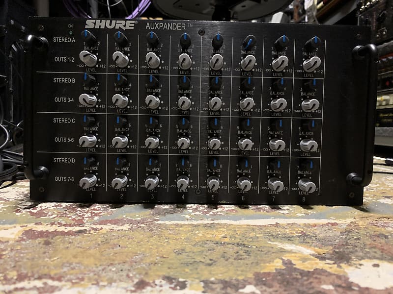 Shure Auxpander matrix mixer | Reverb