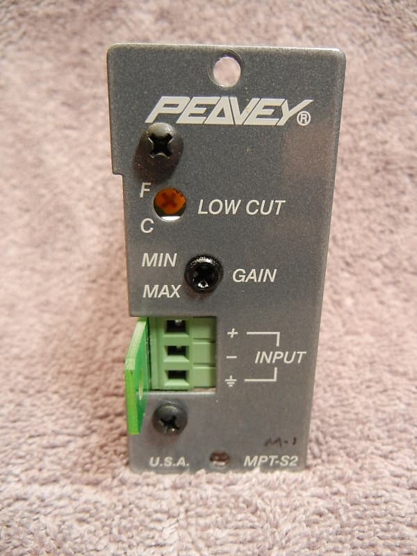 Peavey MPT-S2 Balanced Low Impedance Microphone Module MMA | Reverb