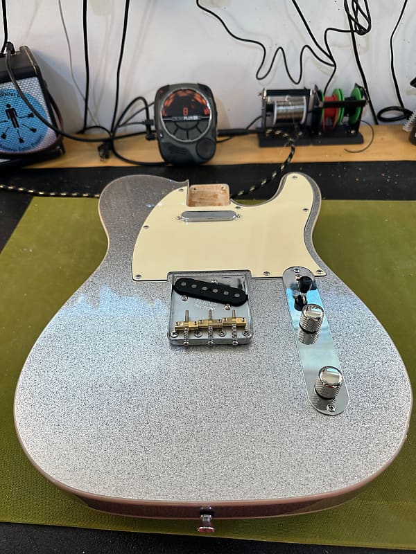 Telecaster Body - Loaded Body - Aged Pickguard 2024 - Gloss | Reverb