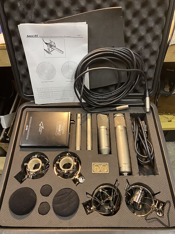 Apex Mic Set w/ Case 460 Tube, 415, 185 | Reverb