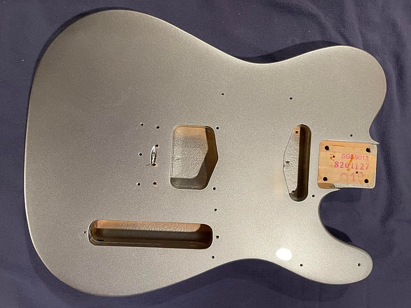 Squier Affinity Telecaster Body Alder Slick Silver | Reverb