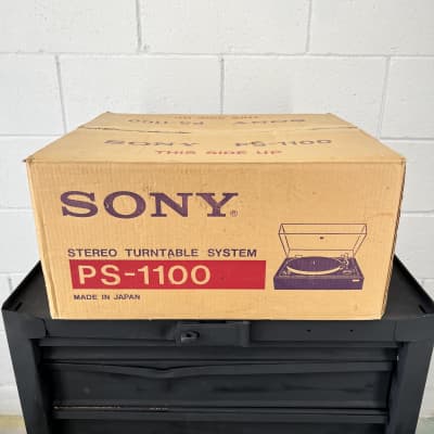 Sony PS-1100 Turntable 70’s | Reverb