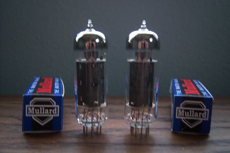 Mullard EL84 Platinum Matched Pair Power Tubes | Reverb