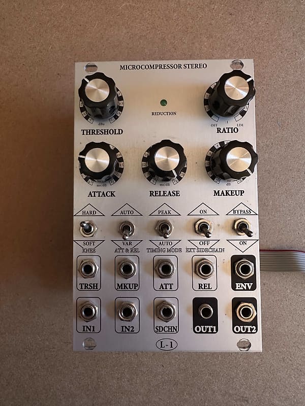 L-1 Stereo Microcompressor Eurorack compressor module | Reverb