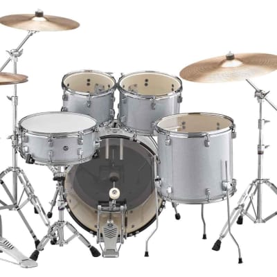 Yamaha Rydeen 5-Piece Shell Pack - 20" Bass (Silver Glitter) | Reverb