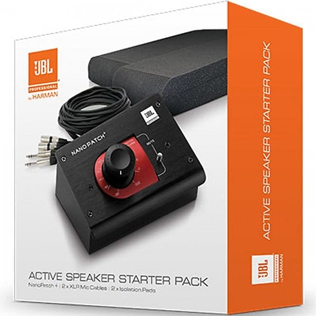 JBL Active Speaker Starter Set Nano Patch+ Bundle Studio | Reverb