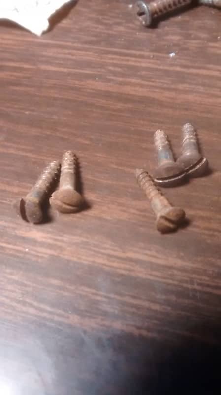 Fender Broadcaster Nocaster Black guard tele Pickguard Screw | Reverb