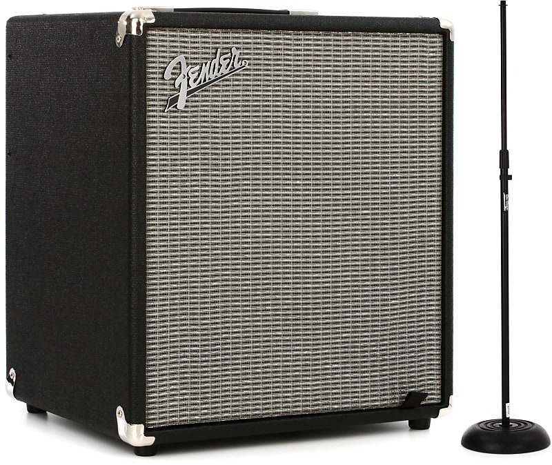 Fender Rumble 100 1x12" 100-watt Bass Combo Amp Bundle with | Reverb