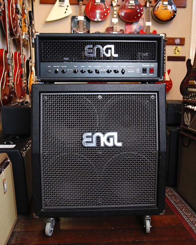 ENGL Fireball 100 Valve Amplifier Head & E412 Standard 4x12" | Reverb