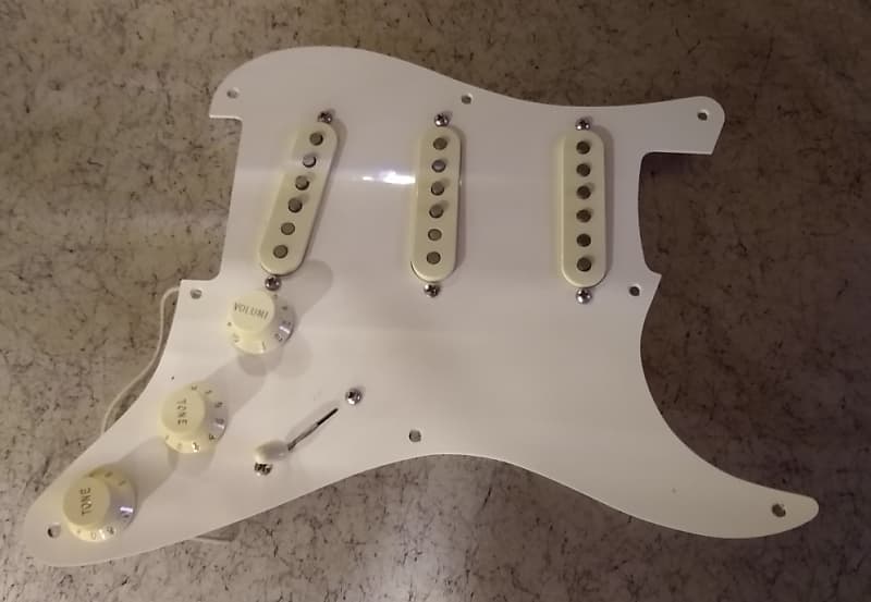 Eric Johnson Stratocaster loaded pickguard. Fender 2010 | Reverb