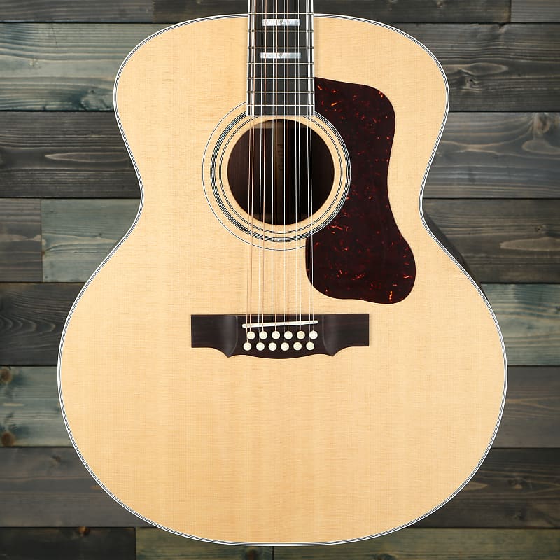 Guild USA F-512 12-String Jumbo Acoustic Guitar - Natural | Reverb