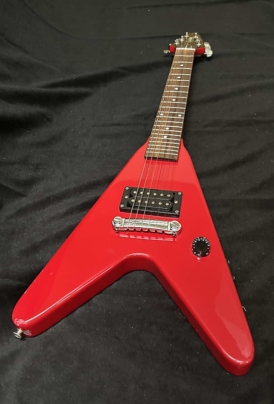 Epiphone Flying Vee Wee Roadie - Red | Reverb